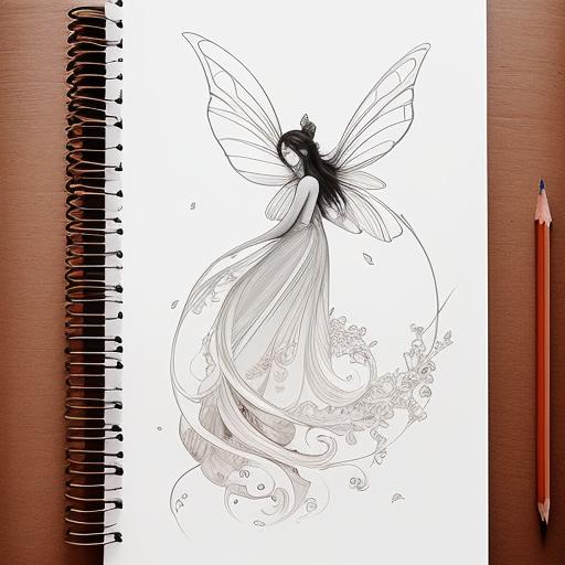 Pretty Fairies Drawings
