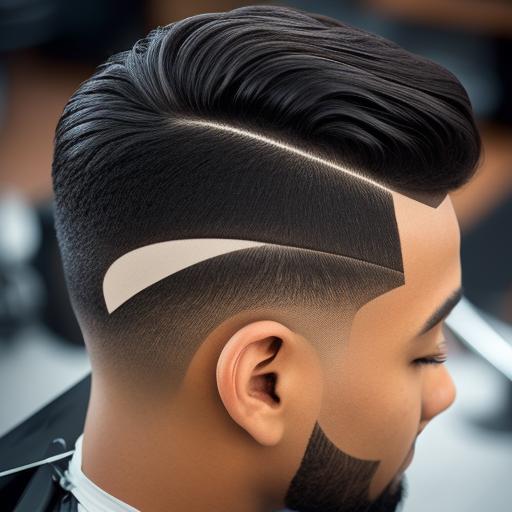 Paicermo: haircut with circuit board designs