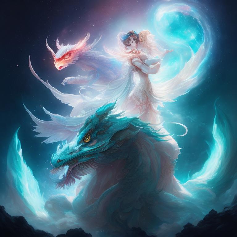 free-ostrich540: A celestial woman with the galaxy in her hair and the ...