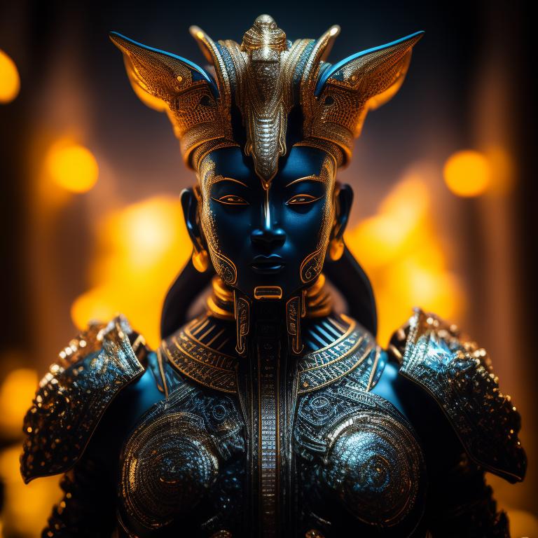 pastel-squid563: a humanoid osiris god style extraterrestrial, ultra ...