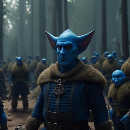 black-chough823: Gargamel kills the Smurfs at the destroyed village