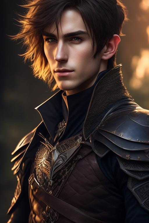 Shorthaired Male Elf