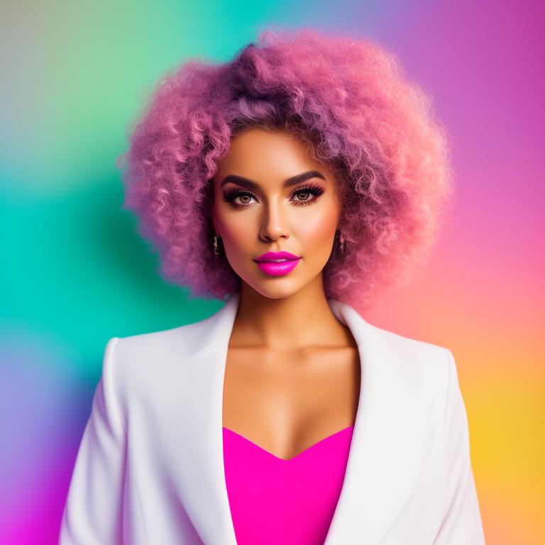 old-mouse16: full body latina woman with, pastel color, healthy natural ...