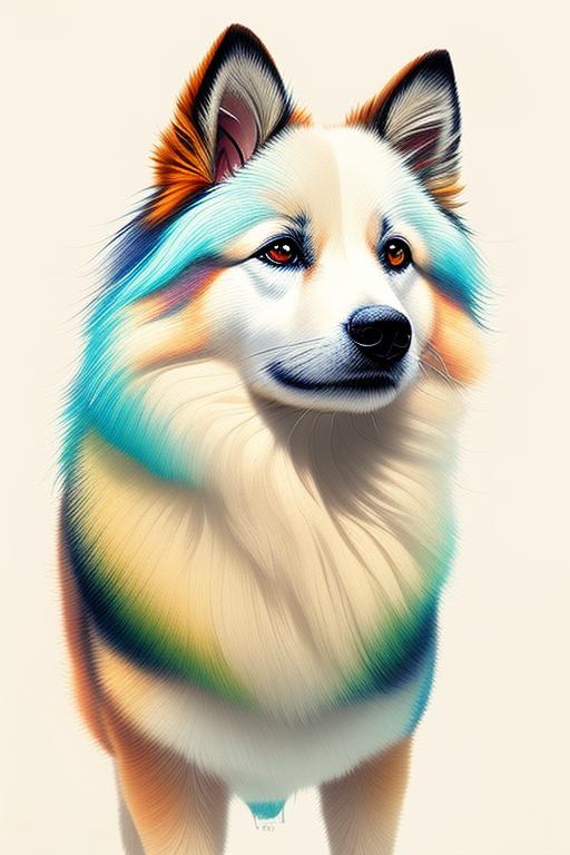 equal-duck283: a beautiful german spitz dog