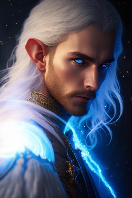 Trinixerina: Elven wizard robes