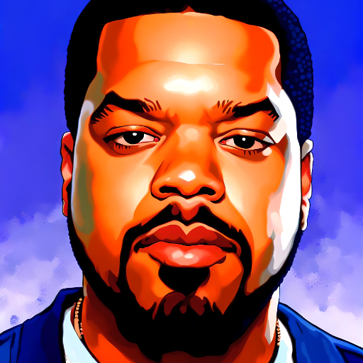 expert-kudu895: An illustration of the rapper Ice Cube. Pop Art style ...