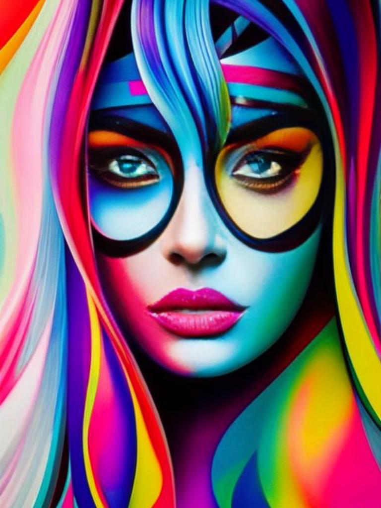 Foul-Rabbit: Line Art, symmetrical face, split face with contrasting ...