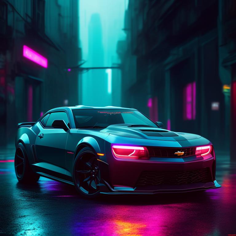 Glow In The Dark Camaro