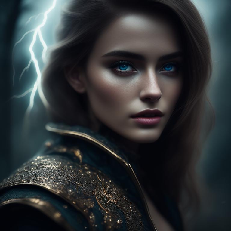 nice-crane923: Cinematic photography, close up, lightning, high detail ...