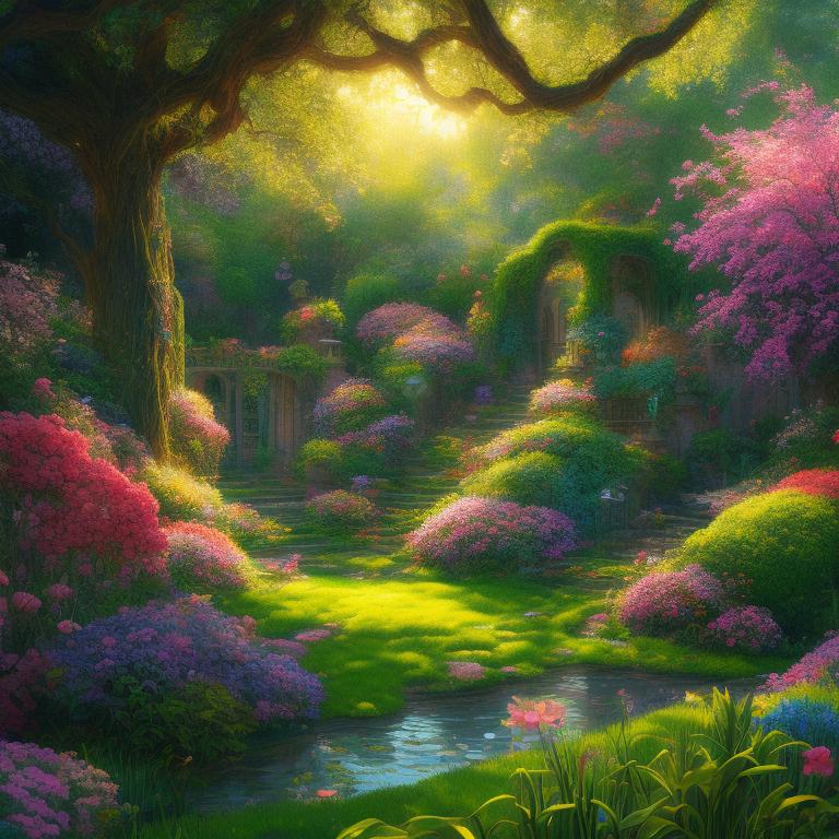 old-ostrich790: THE Secret Garden in Spring