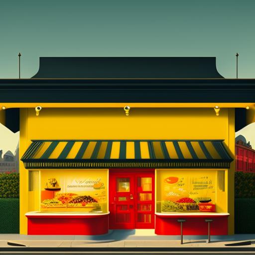 Fast Food Restaurant Exterior Design