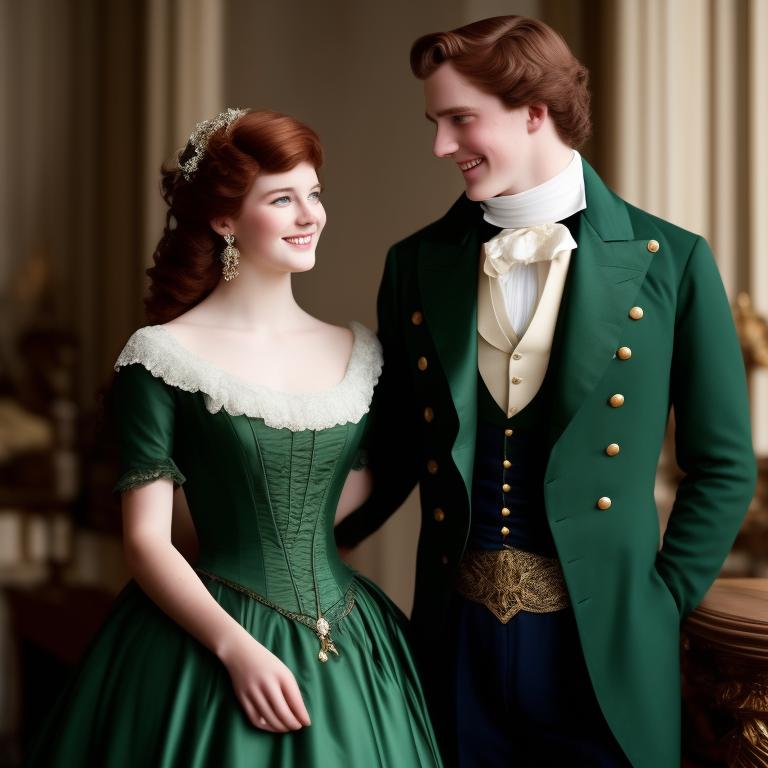 ladykarissa: The Duke's Heiress, age 17, The Duke, dark auburn hair ...
