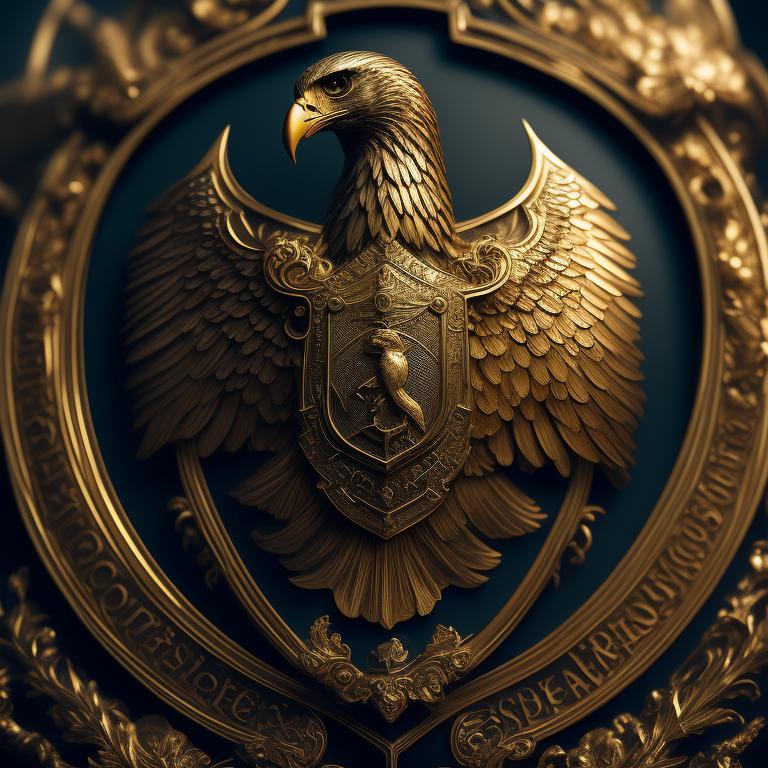 Eagle Holding Shield