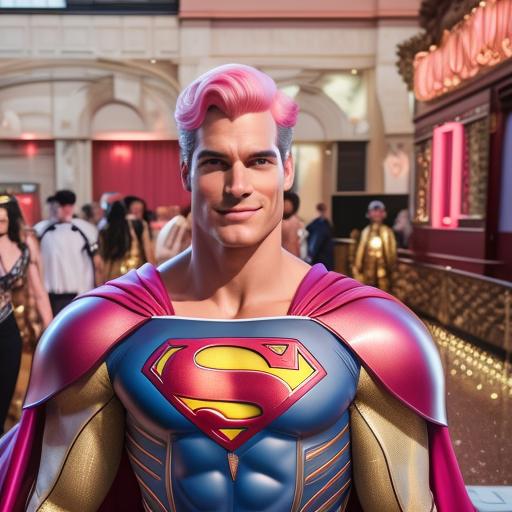 Superman Smiling